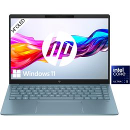 HP Notebook "14-ew1055ng" Notebooks Gr. 16 GB RAM 512 GB SSD, blau (mondscheinblau) Laptops