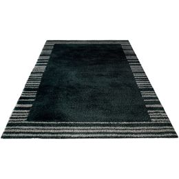 Teppich Bruno Banani "Cameo" Teppiche Gr. B/L: 240 cm x 320 cm, 20 mm, 1 St., grau (anthrazit) Esszimmerteppiche