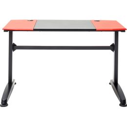 Gaming-Tisch MCA furniture "mcRacing" Tische Gr. B/H/T: 120 cm x 72 cm x 60 cm, rot (rot, schwarz, rot, rot) Gamingtische