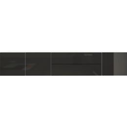 borchardt Möbel Lowboard BORCHARDT MÖBEL "Vaasa" Sideboards Gr. B/H/T: 190 cm x 35 cm x 35 cm, 2, weiß (weiß matt, graphit hochglanz) Lowboards