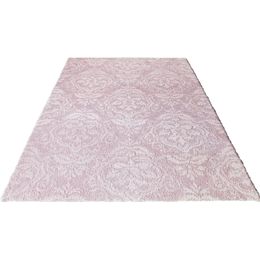 Teppich Home Affaire "Cremona" Teppiche Gr. B/L: 200 cm x 300 cm, 20 mm, 1 St., rosa Esszimmerteppiche