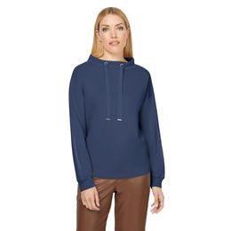Sweatshirt Heine Gr. 36, blau (dunkelblau) Damen Sweatshirts