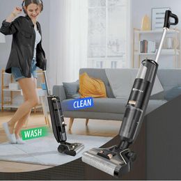 Staubsauger Hoover 3 IN 1 Wischfunktion Handstaubsauger Spülbarer Bodenwäscher