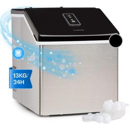 Clearcube Eiswürfelmaschine Klareis 13kg/24h Edelstahl schwarz - Edelstahl - Klarstein