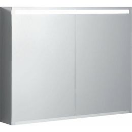 Keramag Geberit Option Spiegelschrank mit Beleuchtung, zwei Türen, Breite 90 cm, 500583001 - 500.583.00.1