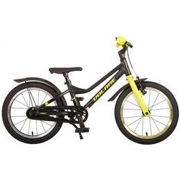 Volare Blaster Kinderfahrrad - Jungen - 16 Zoll - Schwarz/Grün - Prime Collection