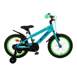 Volare Rocky Kinderfahrrad - Jungen - 16 Zoll - Grün - Zwei Handbremsen