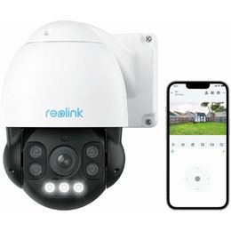 Reolink 4K UHD PoE Überwachungskamera, Schwenk, Neige & 5X Zoom, Farbige Nachtsicht, Spotlight, Personen-/Autoerkennung, 2-Wege-Audio