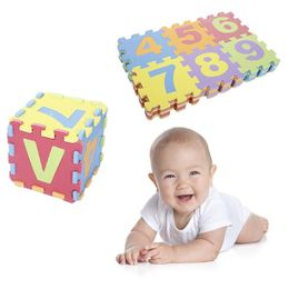 36-teilige Schaumstoff-Puzzle-Spielmatte, Baby-Schaumstoff-Puzzle-Übungsmatte, 15,5 x 15,5 cm - Haloyo