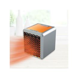 Livington Handy Heater Power Cube - tragbare, leise Mini-Keramikheizung - 1200 Watt - Energiesparend & kosteneffizient - 7 LED-Stimmungslichter - ideal für