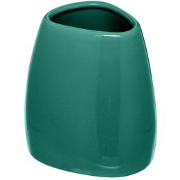 Zahnbürstenbehälter, Keramik, grün