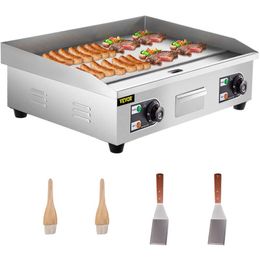 Elektrogrill Grillplatte Edelstahl 77cm Tischgrill Griddleplatte E-Grill 4400W