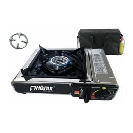 Phönix Germany - Phönix PC-20 Gaskocher Campingkocher 2,3 kw Picknickkocher + Tasche