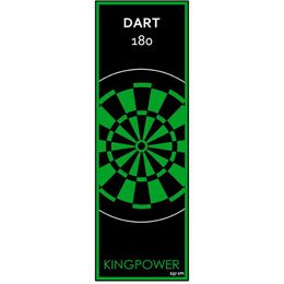 Kingpower - Dart Teppich Matte Steeldart Zubehör Grün Dartpfeile Dartboard Dartteppich Target Oche Darts Abwurflinie Schutz Gummi Boden Dartscheibe