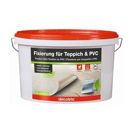 Fixierung für Teppich und pvc 10 kg Teppich- & PVC-Kleber - Decotric