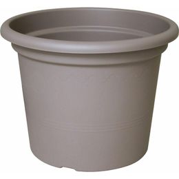 Euro3Plast Pflanzenkübel Geo Taupe 25cm Blumenkübel Planzentopf Blumenkasten