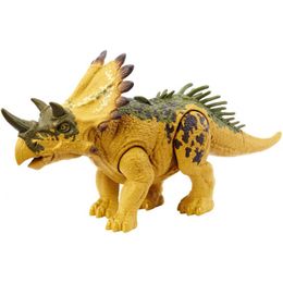 Mattel - Jurassic World Wild Roar Regaliceratops, Spielfigur (HLP19)