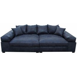 Big Sofa Couchgarnitur Megasofa Riesensofa gulia - Gobi 4 Schwarz