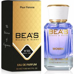 BEA'S Beauty & Scent W 533 Oriental - Floral Eau De Parfum 50 ml Tiberrose Jasmin Tonkabohne Blumig