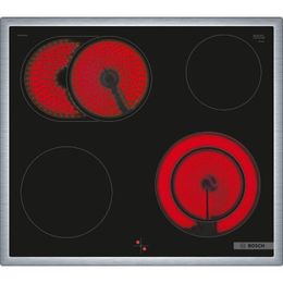 Elektrokochfeld Glaskeramik 4 Kochzonen 60 cm mit Rahmen NKN645GA2E - Bosch