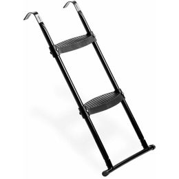 EXIT Trampolin Leiter für Rahmenhöhe von 65-80 cm - Schwarz