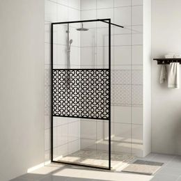 Duschwand für Begehbare Dusche,Duschtrennwand,Duschabtrennung mit Klarem esg Glas 90x195 cm CIW60919 MAISONCHIC