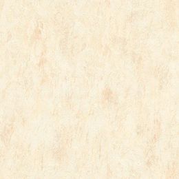 A.S. Création Mustertapete Tapeten mit Muster Tapeten Wohnzimmer Gelb Papiertapete Gelb 743824 | 1 Rolle = 10,05 x 0,53 m - Beige / Crème, Gelb
