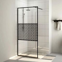 Duschwand für Begehbare Dusche,Duschtrennwand,Duschabtrennung mit Klarem esg Glas 80x195 cm CIW61847 MAISONCHIC