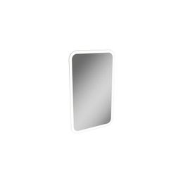 Mini led Spiegel 45 cm Silber Spiegelelement Badmöbel Badezimmerspiegel-7140912 - Lanzet