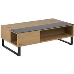 Concept-usine - Couchtisch, klappbare Tischplatte Holz ela - Holz