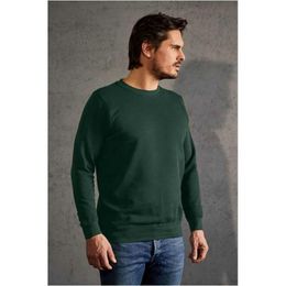 Men's Sweater 80/20 forest Gr. l - grün - Promodoro