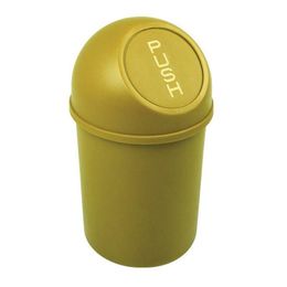 Helit - Abfallbehälter H375xØ214mm 6 l gelb