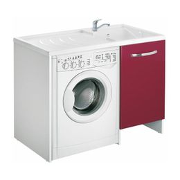 Red Interior Design Waschtischunterschrank In 6 Größen 109x60 cm Waschmaschinenabdeckung rechts Waschbecken