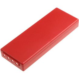Quality Batteries - Akku für Kranfunksteuerung hbc FUB10AA xl, BA214060 rot, 2x 6V 2000mAh NiMH