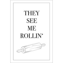 Close Up - Poster They See Me Rollin' Küchen Song Poster 20 x 30 cm