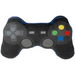 Puckator - Game Over Gamecontroller Kissen schwarz/blau, bestickt, 100 % Polyester, in Polybeutel.