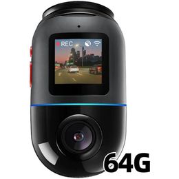 Dash Cam Omni X200 Autokamera Eingebauter GPS-EMMC-Speicher KI-Überwachung 360 ​​Panoramaaufzeichnung - 64G - 70mai