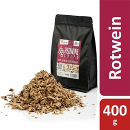 Redwine Smoker Chips 400 g aus 100% Rotwein-Eichenfässer - BBQ-Toro