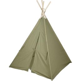 Tipi-Zelt Militärgrün, 103 x 103 x 160 cm