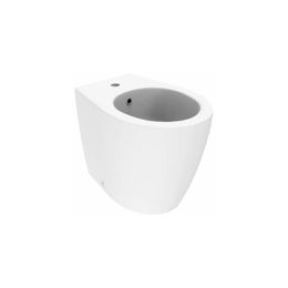 Mattweißes Wand-Bidet 52 cm tief ERCOS Kite BCKTEOBIDE weiß matt - weiß matt