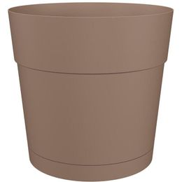 Capri Pflanzgefäß Taupe mit Wasserreserve 25 cm - Artevasi