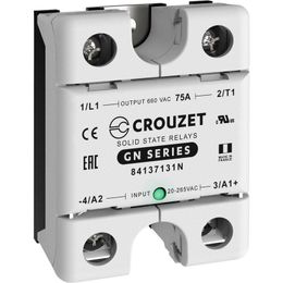 Crouzet Halbleiterrelais 84137131N 75 A Schaltspannung (max.): 660 V/AC Nullspannungsschaltend 1 St.