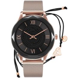 Maxcom - Jewelry Set Crystal Harmony Smartwatch Silber