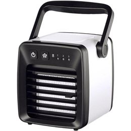 Kingso - usb tragbare Mini-Klimaanlage Klimaanlage Luftkühler Lüfter (Schwarz)