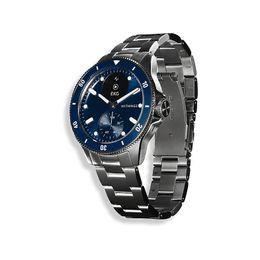 Withings ScanWatch Smartwatch Edelstahl Edelstahl, Uni, Silber/Blau