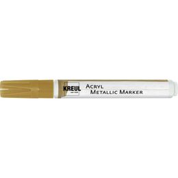 Kreul - Acryl Metallic Marker Medium gold Steine bemalen