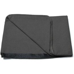 Kave Home - Bezug für Bettkopfteil Dyla in Schwarz für Bett von 150 cm - Schwarz