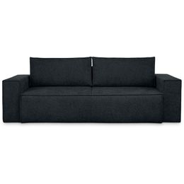 KONSIMO NAPI II Sofa 3 Sitzer, mit Schlaffunktion, Modern, dunkelblau