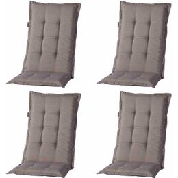 Allibert - Set 4x Pana. taupe a hoch 50% bw 45% Polyester