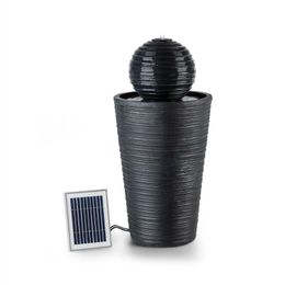 Blumfeldt - Liquitorre Solarbrunnen 200l/h Solarpanel 2W Akku led Polyresin